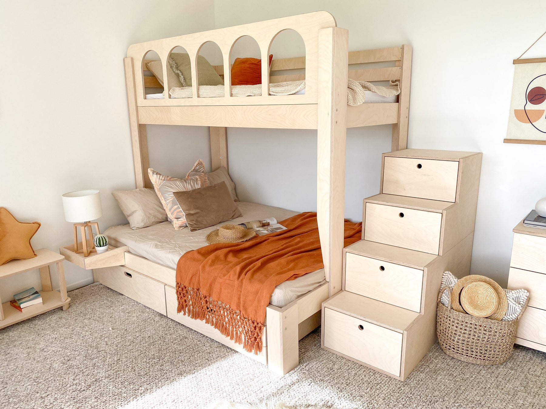 Family Viaduct bunk bed – Magic of wood PTY LTD